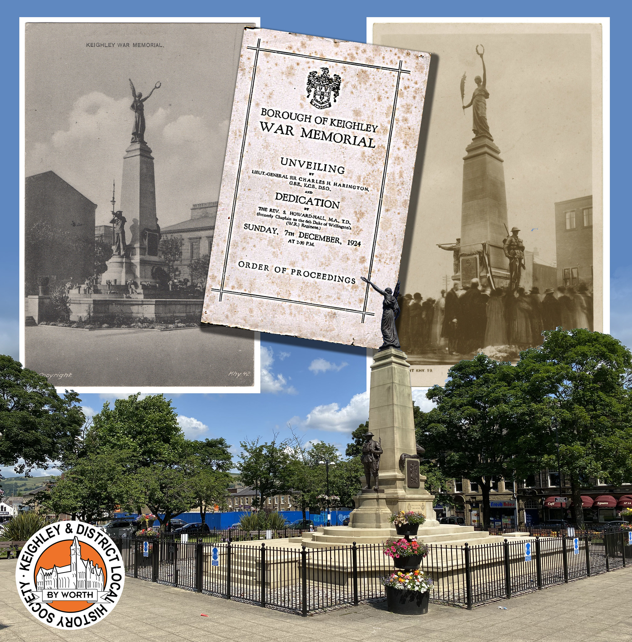 War Memorial Anniversary – KEIGHLEY & DISTRICT LOCAL HISTORY SOCIETY